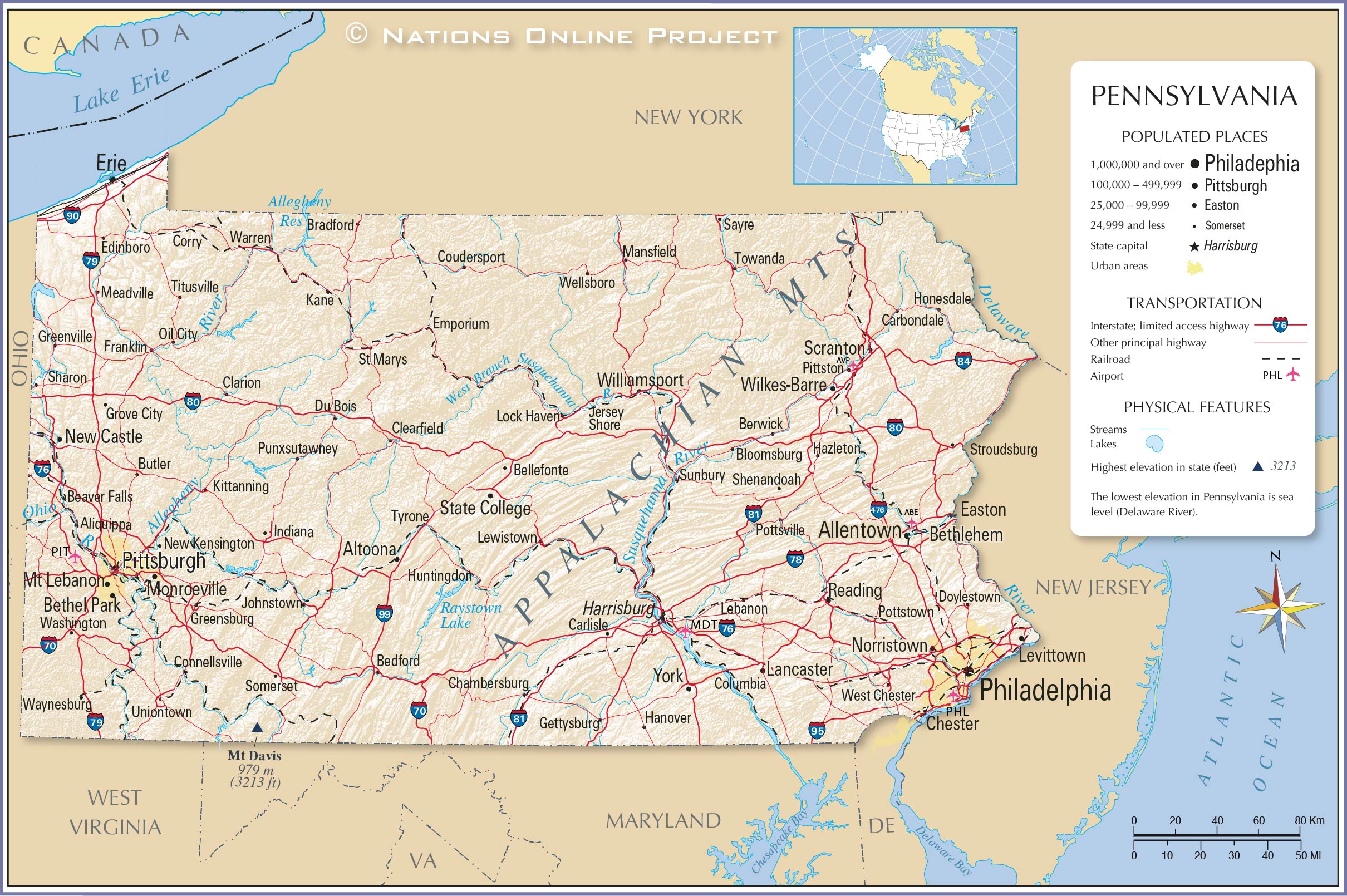 Pennsylvania: The Keystone State – Geography Circuit